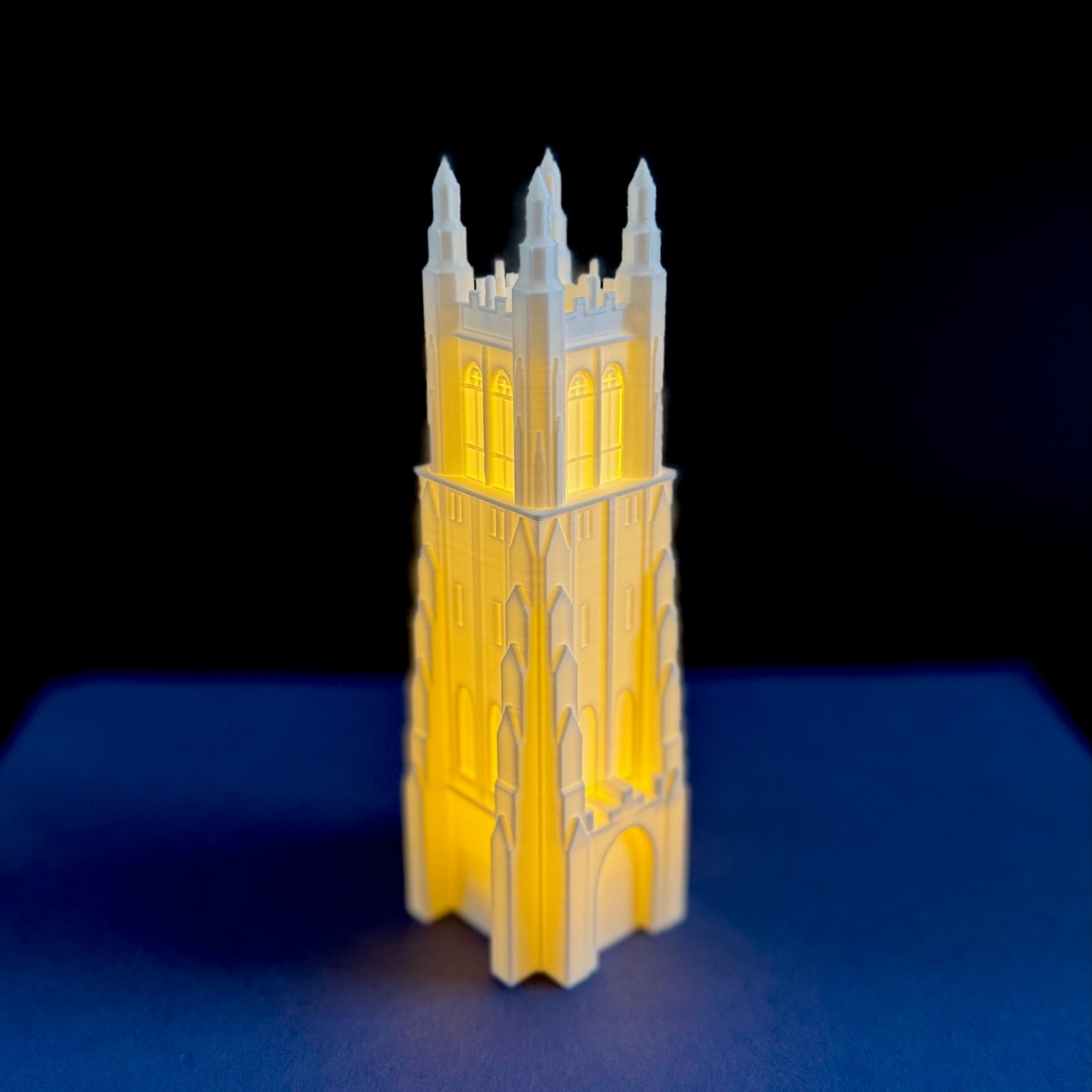 Duke Chapel Cake Topper – LED Lighted Figurine | Graduation Party Deco ...