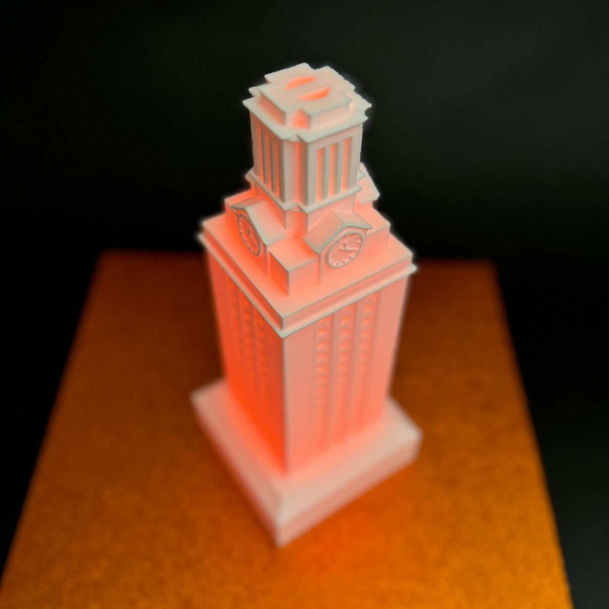 UT Tower with Orange Light – University of Texas Decor, Longhorns Gift ...