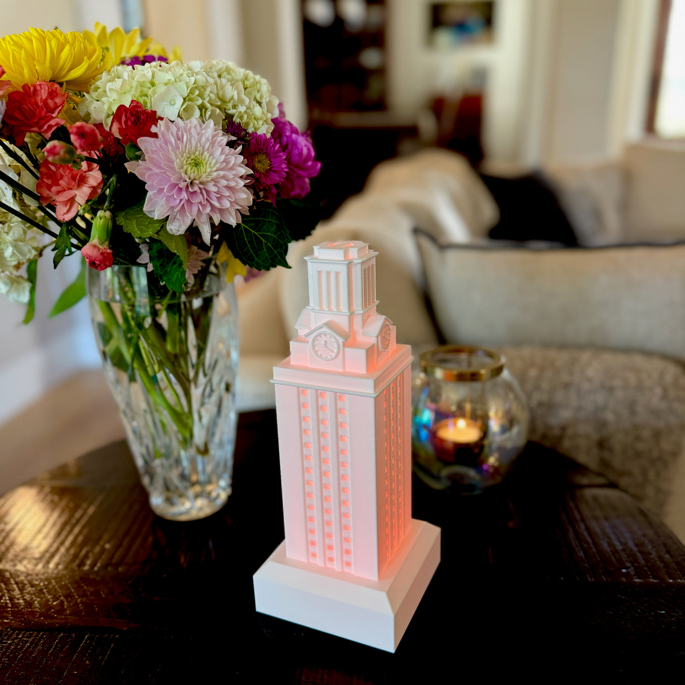 UT Tower with Orange Light – University of Texas Decor, Longhorns Gift ...