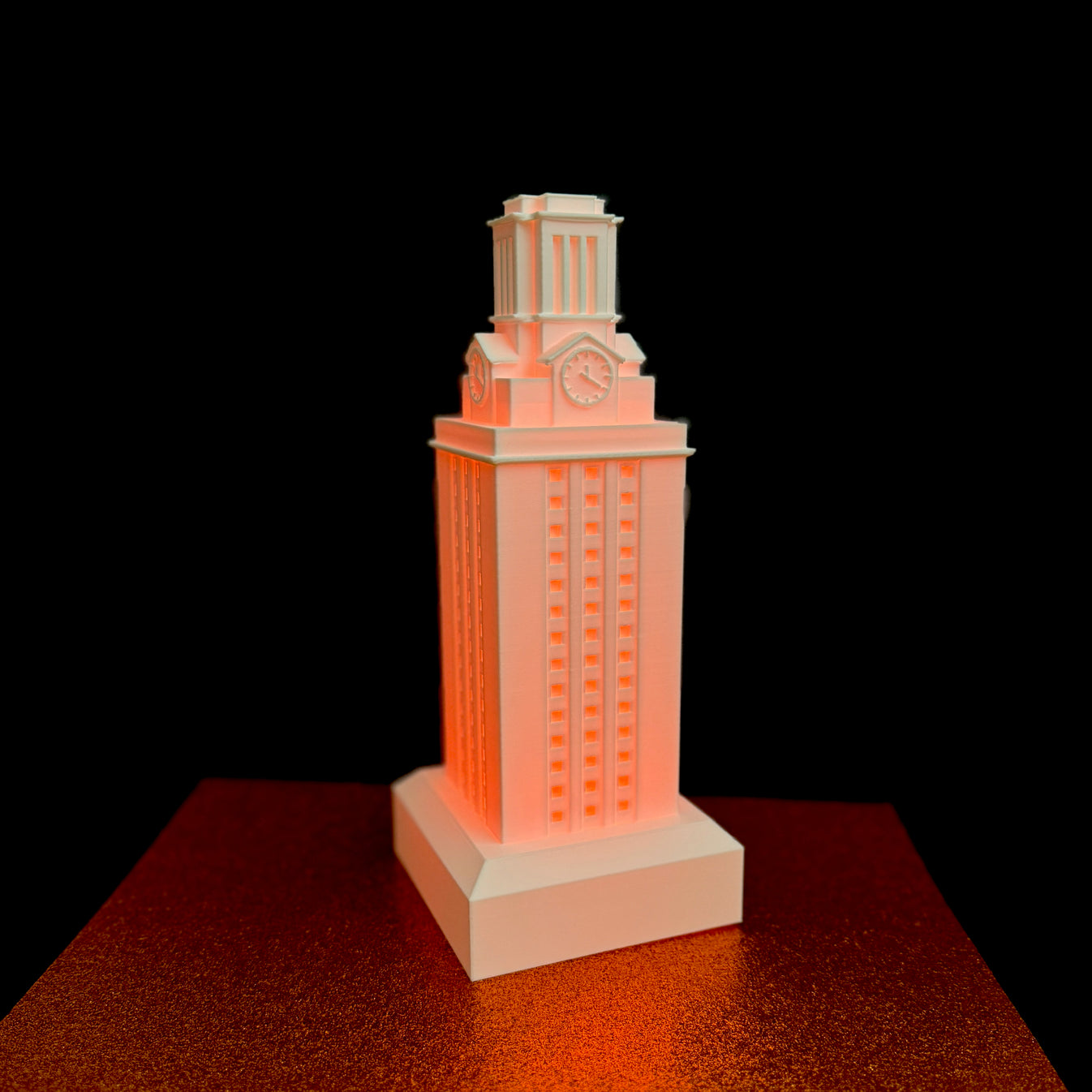 UT Tower with Orange Light – University of Texas Decor, Longhorns Gift ...